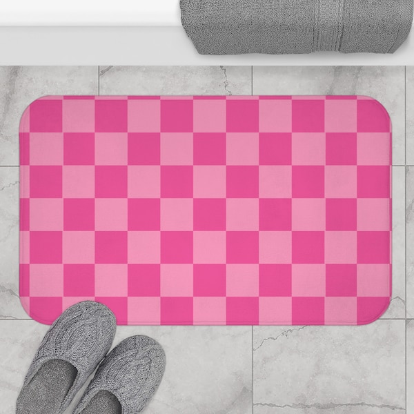 Preppy Pink Rug - Etsy
