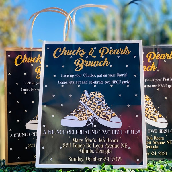 Chucks and Pearl Party Decorations - Etsy