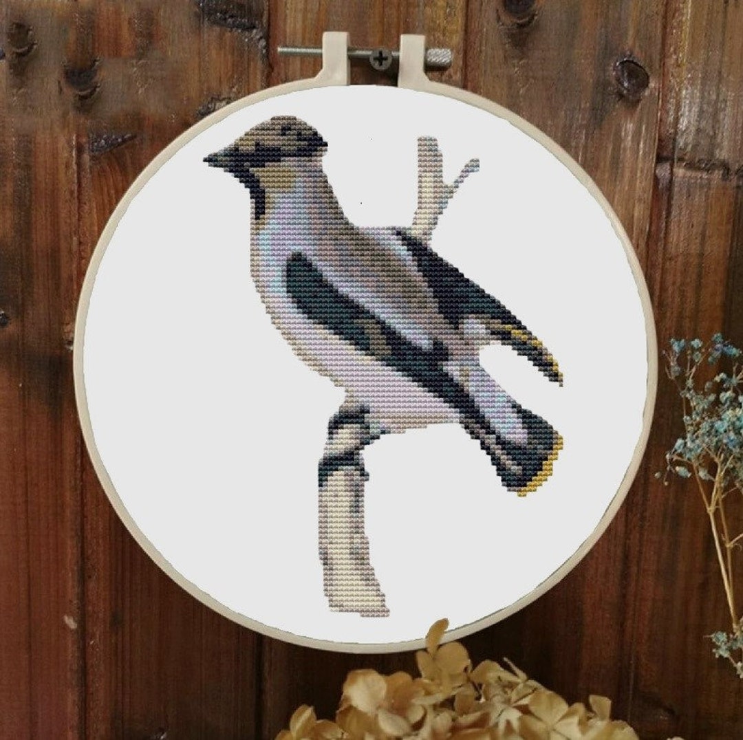 Bird, Cross Stitch Pattern, PDF Pattern, Digital Download, Cat Pattern ...