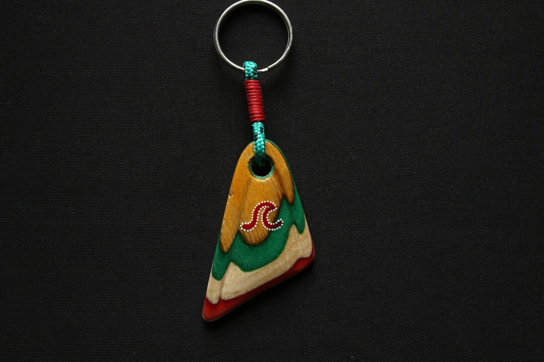 Keychain Palme Rasta Wave - Etsy