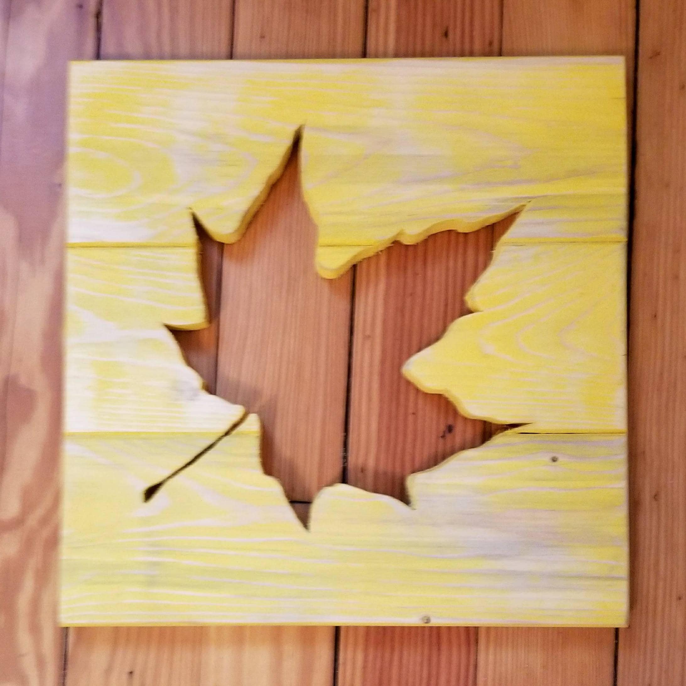 Fall Leaves Foliage Cutout Autumn Decor Reclaimed Wood Fall - Etsy
