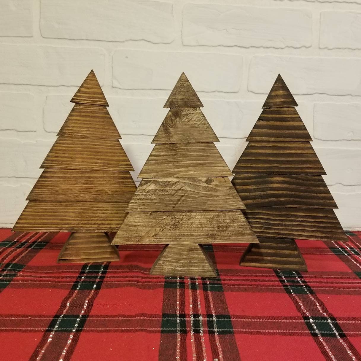 Neutral Rustic Christmas Tree Rustic Neutral Christmas Decor | Etsy