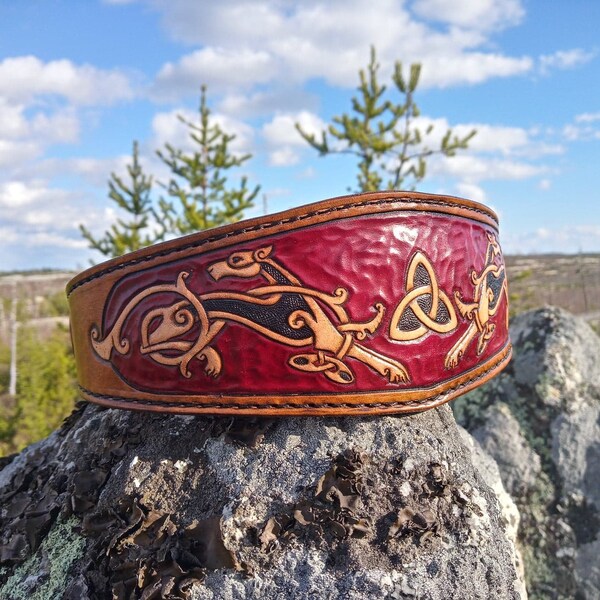 Leather Dog Collars - Etsy
