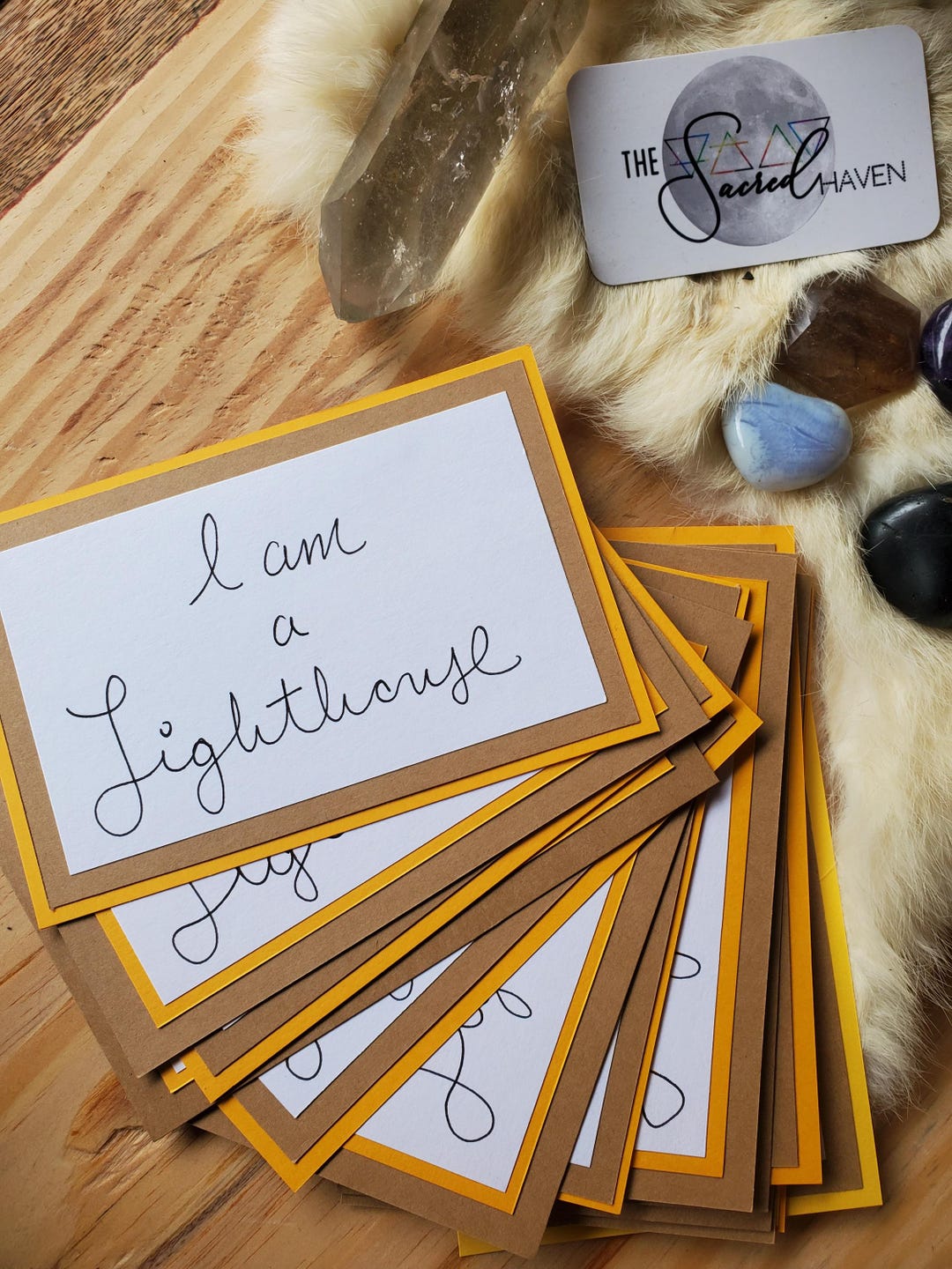 Handwritten Affirmation Cards || Mantras, Custom, Handwritten Cards ...