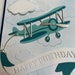 Happy Birthday Flying Airplane Card, 3D Airplane Birthday Card ...