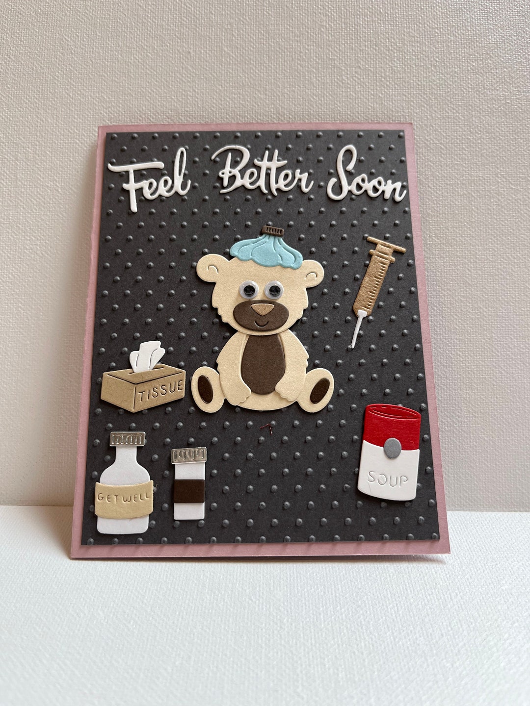 Get Well Soon Card, Feel Better Soon Card, Handmade Get Well Card ...
