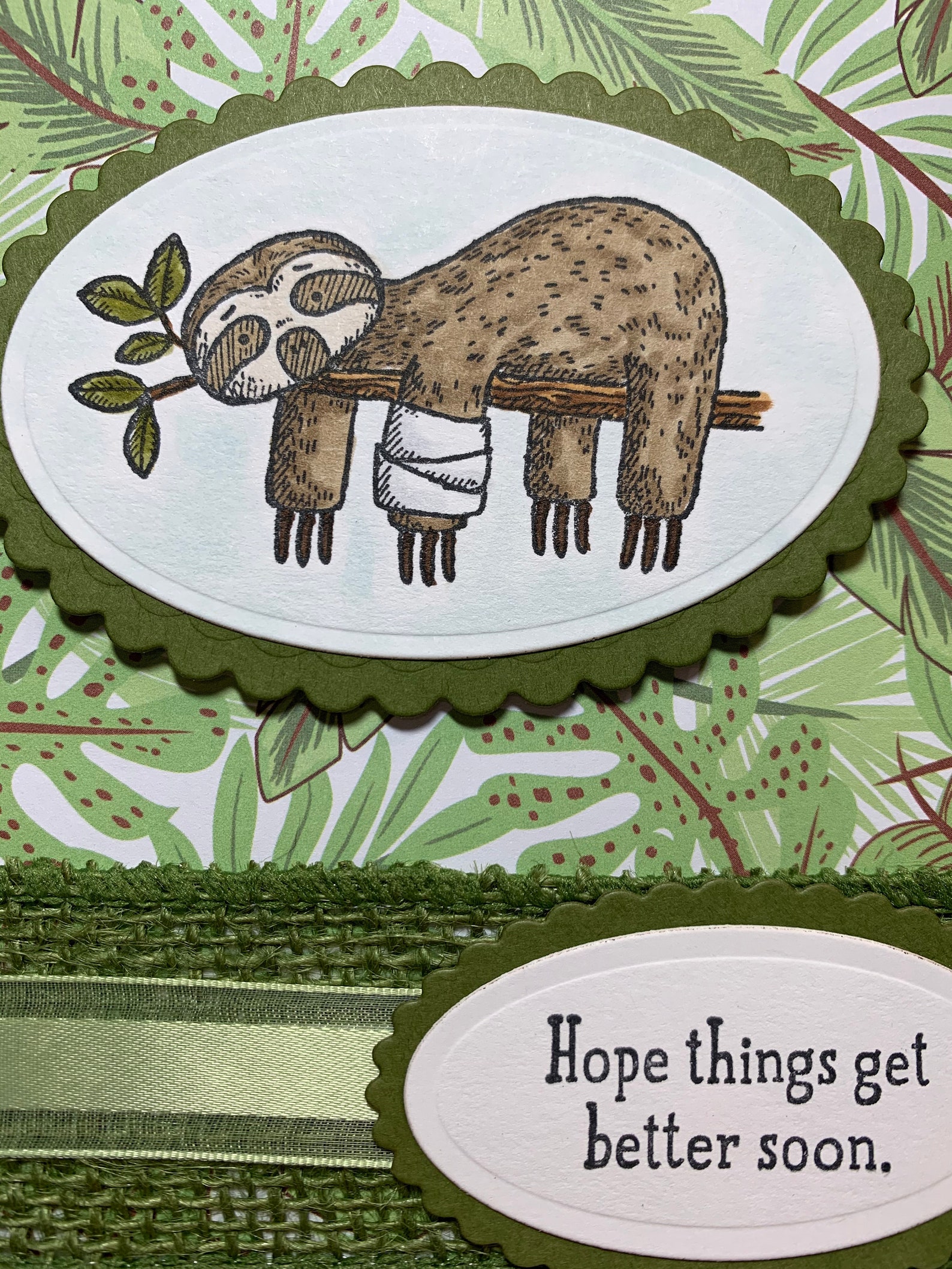 Hope Things Get Better Soon Card Get Well Card Sloth Feel Etsy de hope-things-get-better-soon-card-get-well-card-sloth-feel-etsy-de