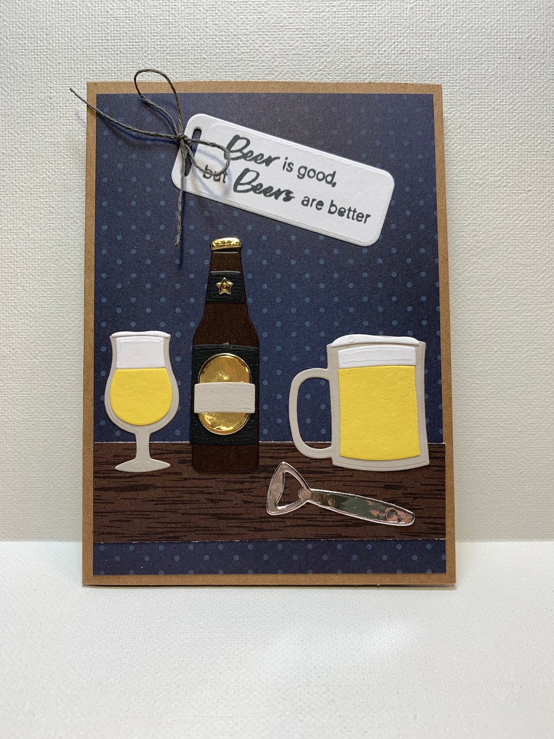Beer is Good, but Beers Are Better Card, Cheers Birthday Card, Funny ...