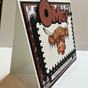 Holy Cow It's Your Birthday Card, Funny Cow Birthday Card, OMG It's ...