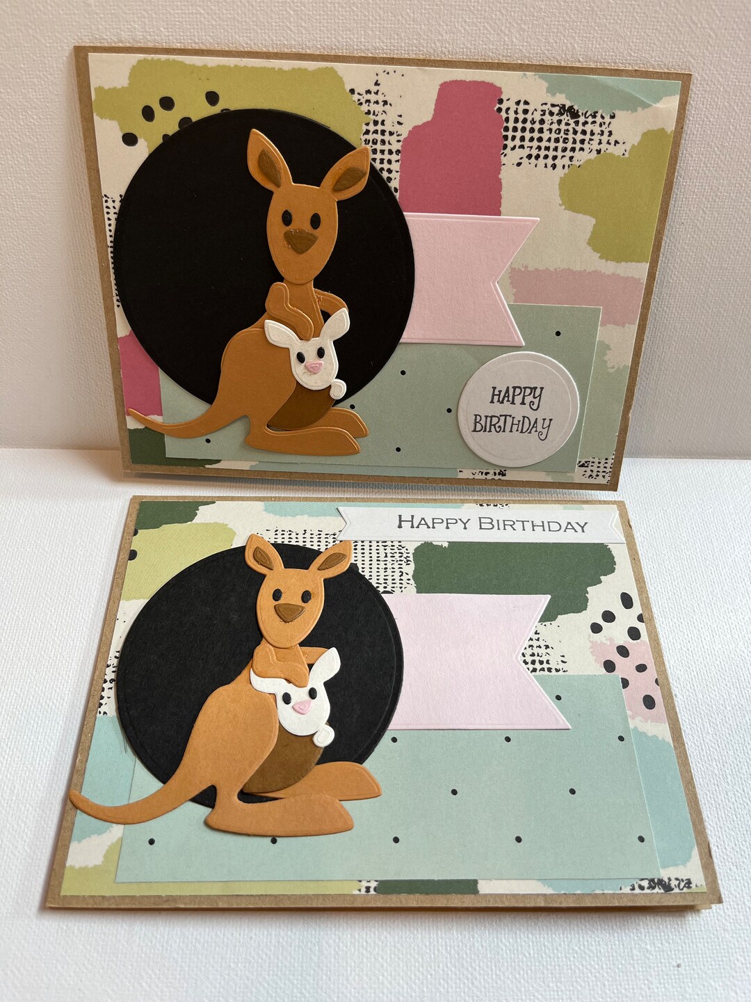 Happy Birthday Card, Kangaroo Birthday Card, Child Birthday Card ...