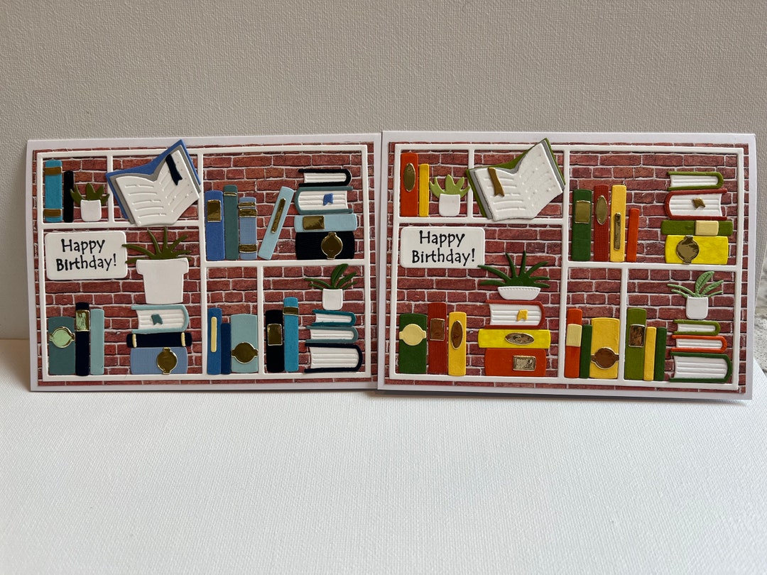 Books in A Library Birthday Card, Book Lover Birthday Card, Love to ...
