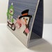 Merry Christmas Snowman Card 3D Snowman Card Handmade - Etsy
