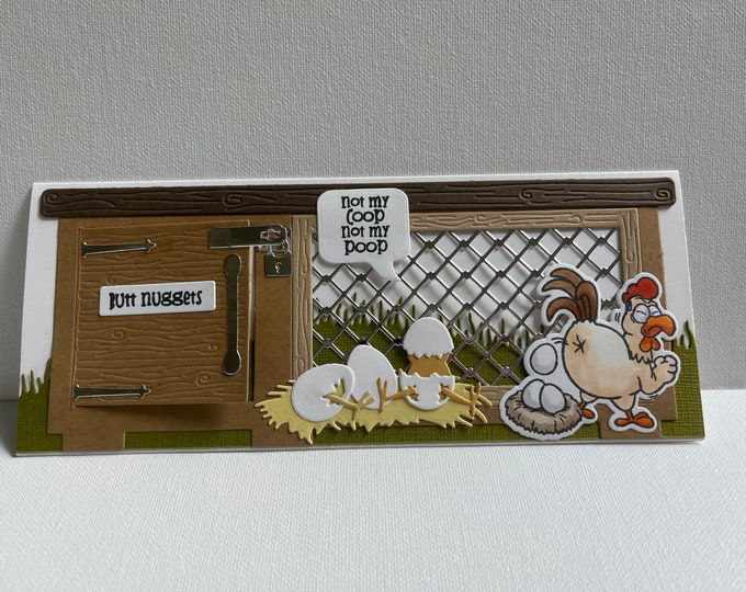 Funny Chicken Card, Funny Friend Card, Funny Greeting Card, Funny ...