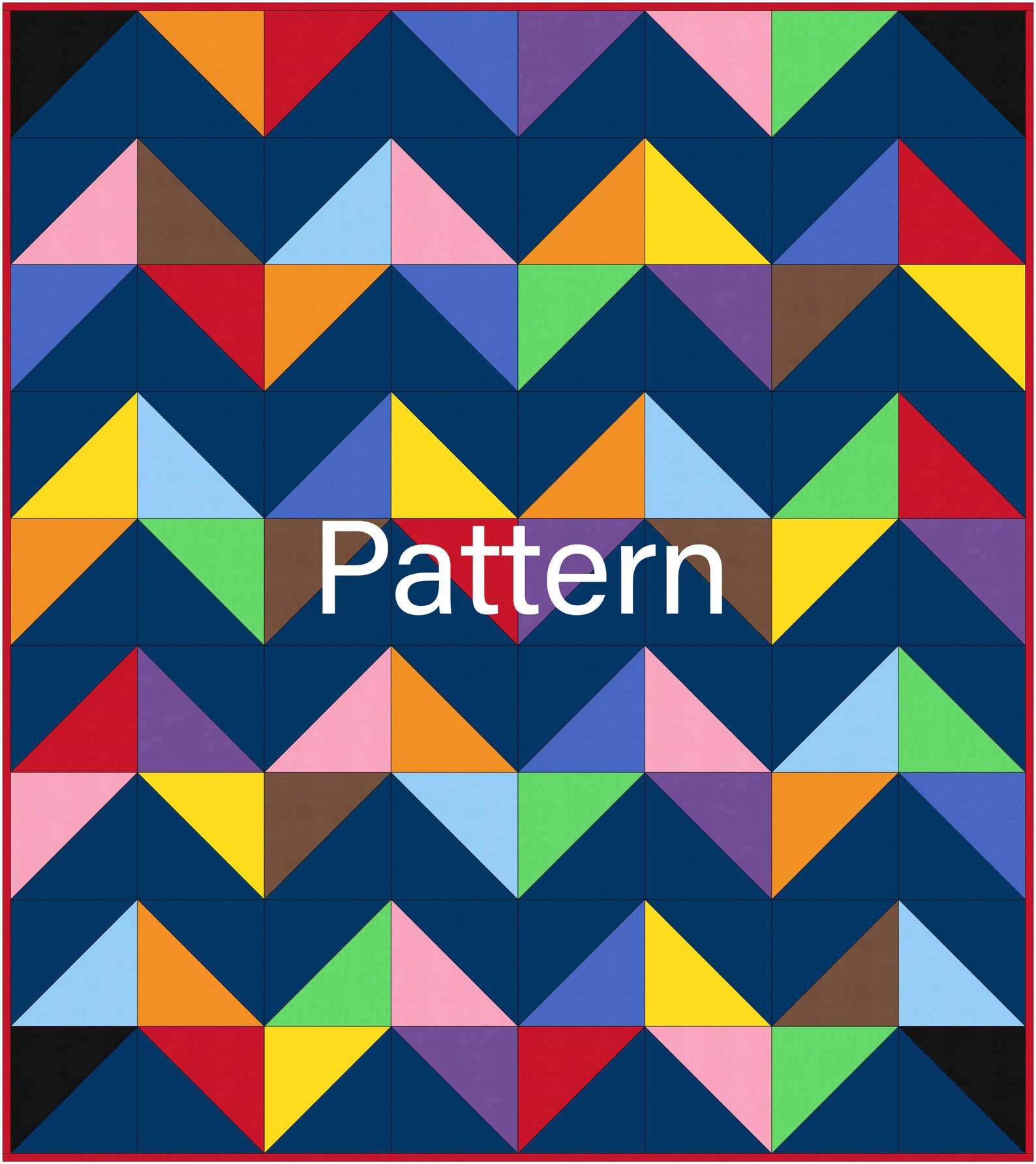 Pride Quilt Pattern, Modern Quilt Pattern - Etsy