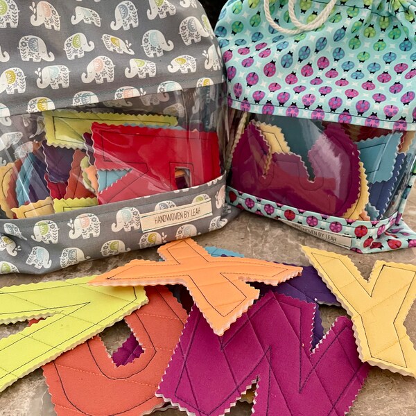 Fabric Letters - Etsy