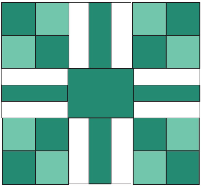 Modern Quilt Pattern, Patchwork Parade - Etsy