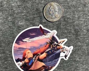 Horizon Zero Dawn / Forbidden West Stickers // Aloy Kotallo Erend Avad ...