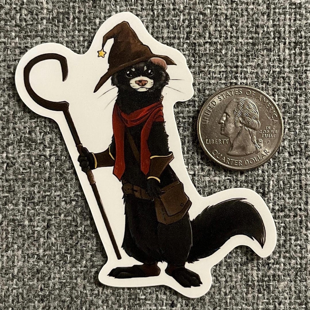 Ser Jinkus of Binkus Bonk - Vinyl Sticker - Etsy