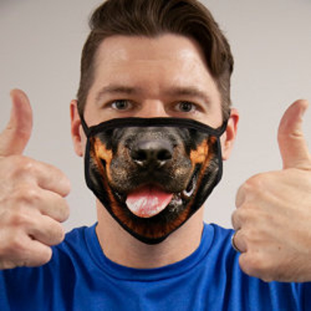 ROTTWEILER Face Mask Face Masks Cover Your Face - Etsy