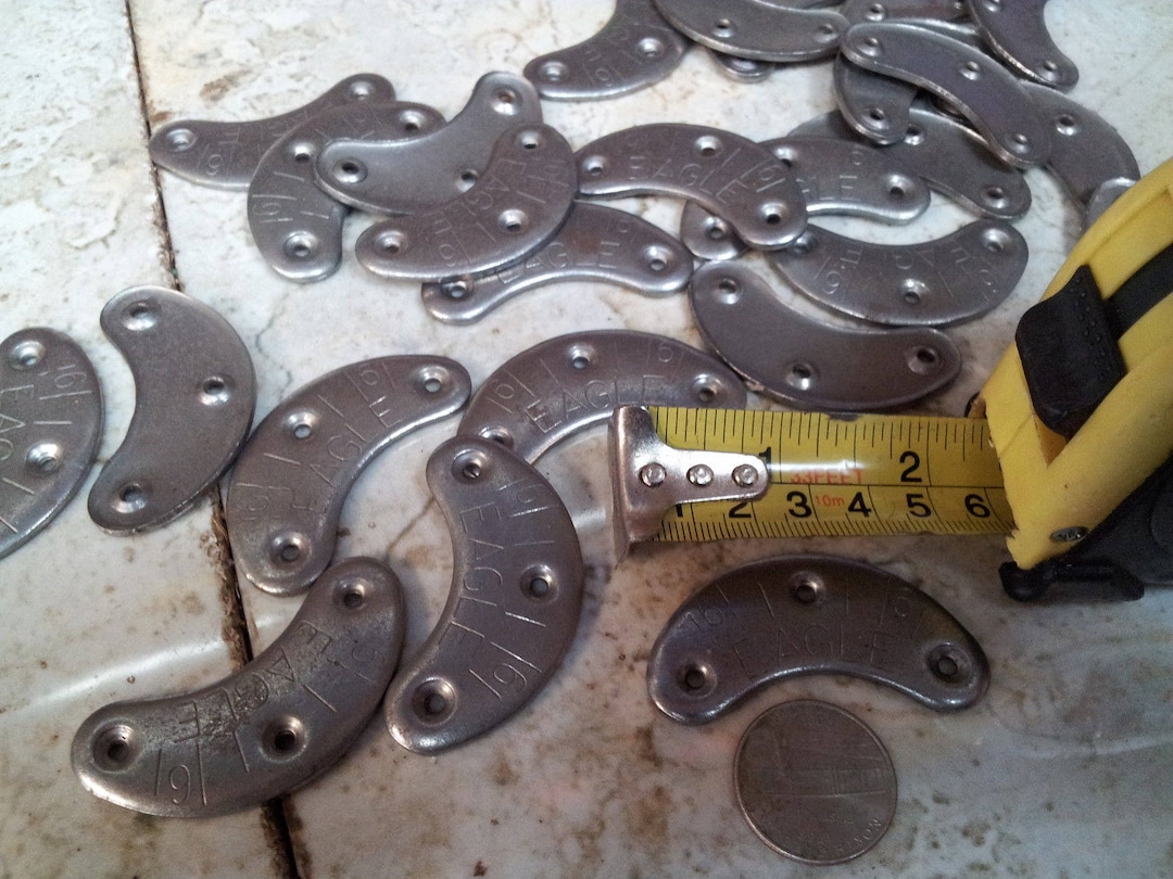 Vintage Metal Shoe Repair Boots Heel Plates Metals Taps New 144 Pcs ...