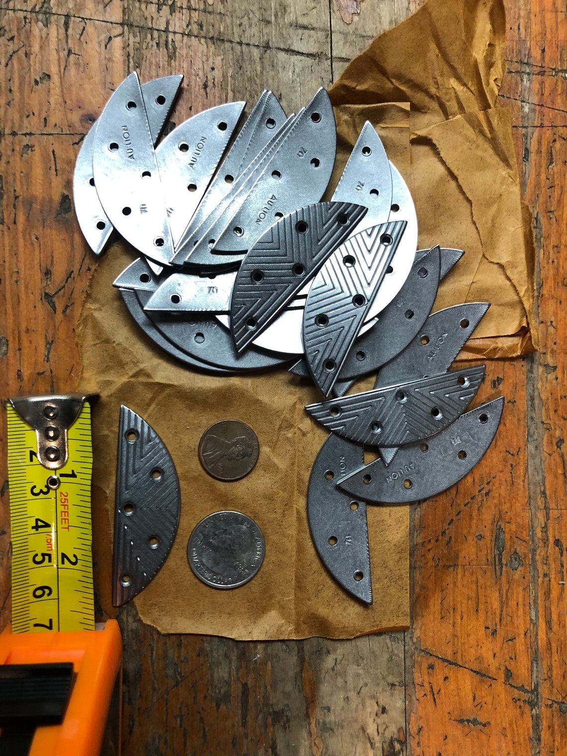 Vintage Metal Boot Heel Plates – Shoe Repair Taps, 24 Pcs - Etsy
