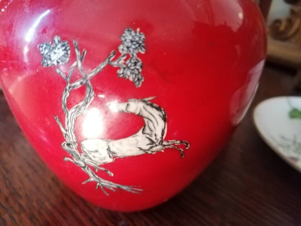 Pegasus Crown Devon Ginger Jar - Etsy