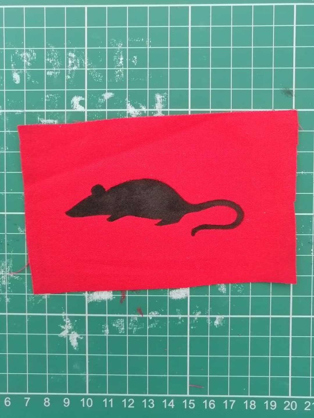 Small Rat Patch - Etsy UK