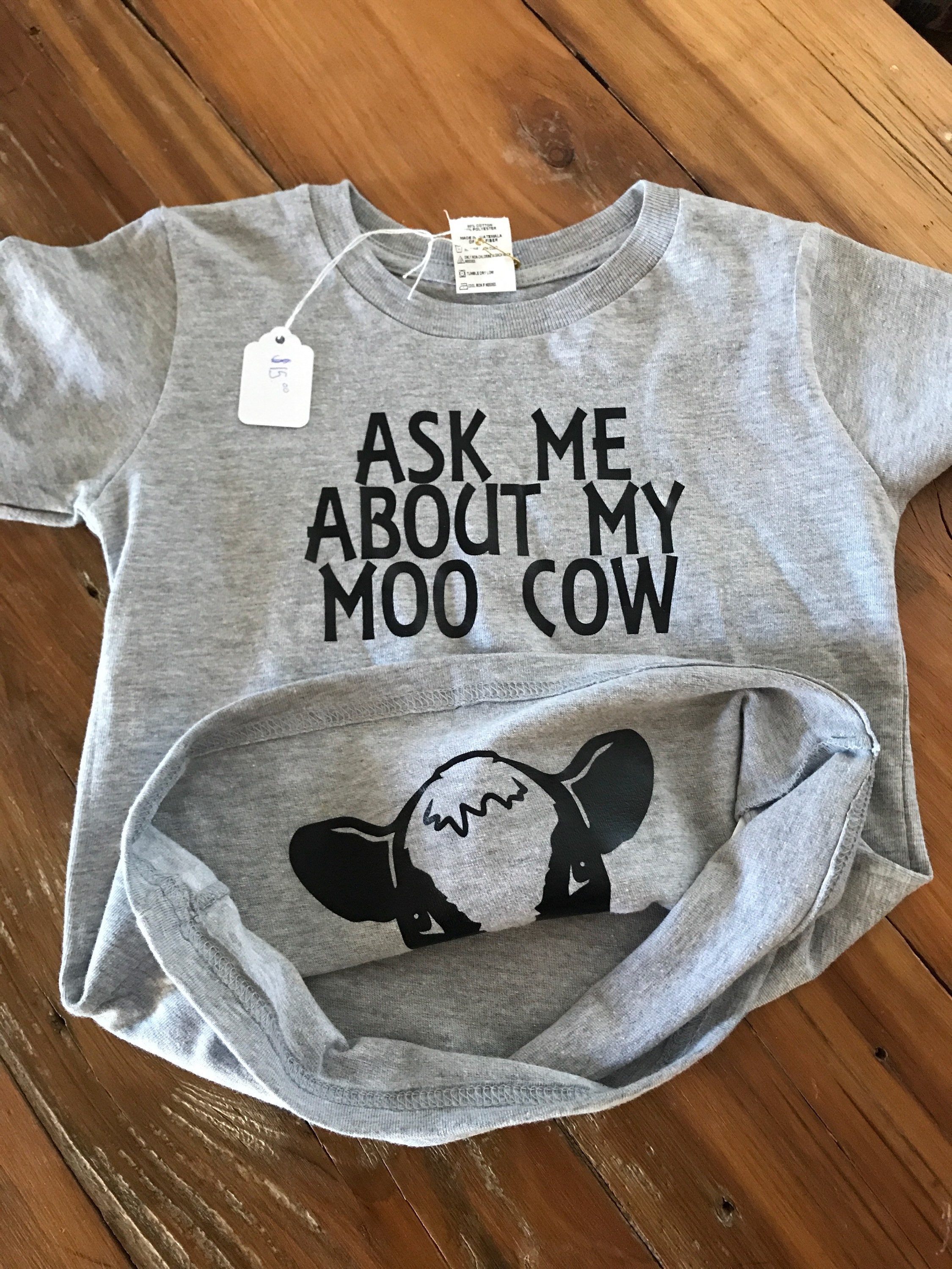 Ask Me About My Moo Cow Shirt - Etsy