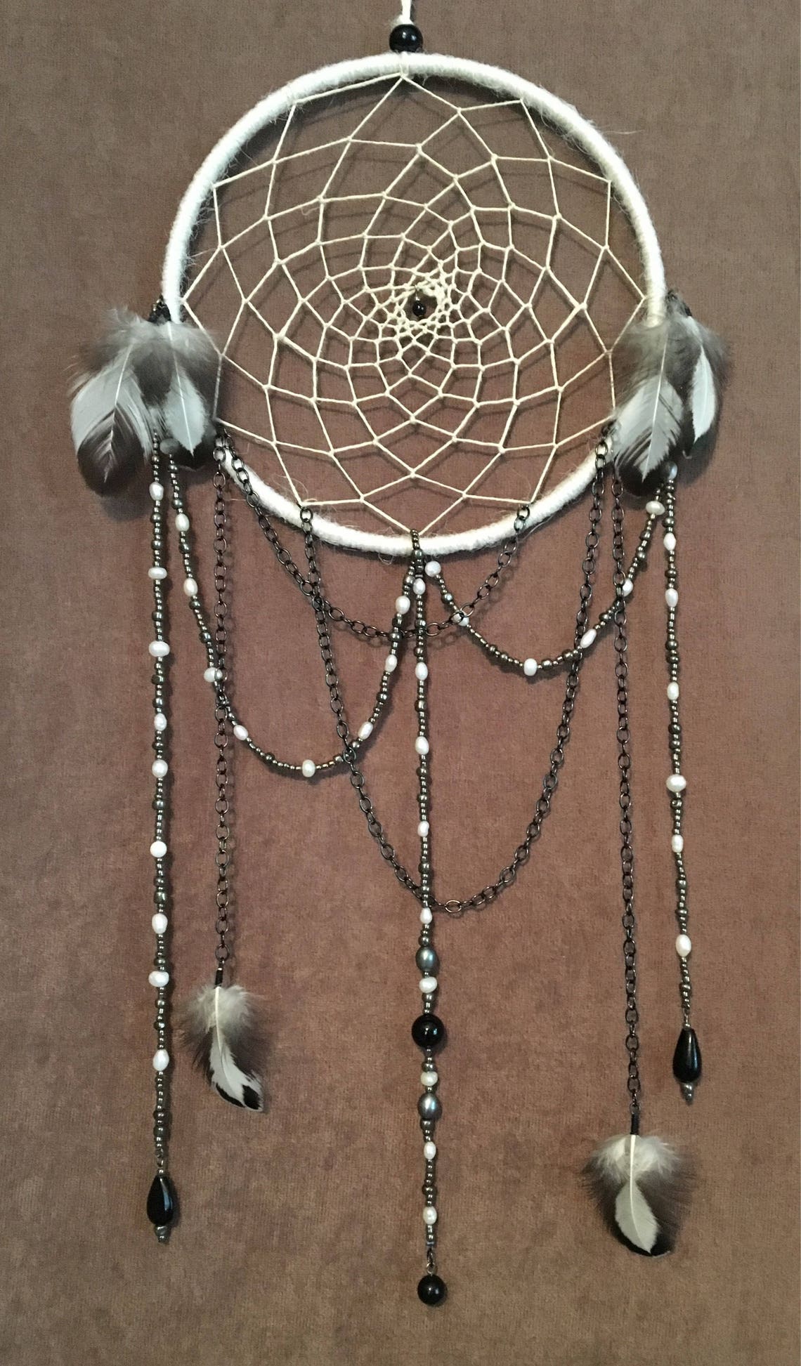 Dream Catcher Dreamcatcher Brown Dream Catcher Dream - Etsy