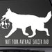Working Dog - Stay Back Temperature Controlled and Monitored Decal Dog ...