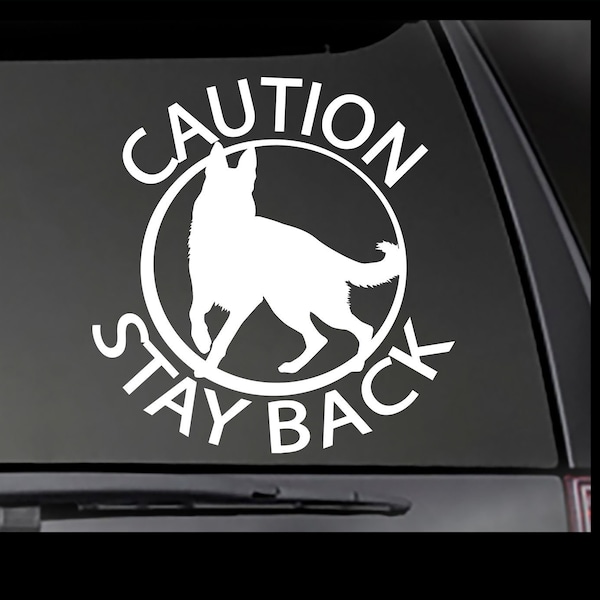 Caution K9 Decal Magnet - Etsy