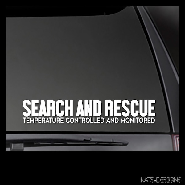 Dog Rescue Decal - Etsy