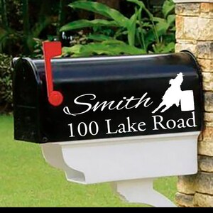 BARREL RACER Personalized Set of 2 Matching Mailbox Decals MAI-00041 - Etsy