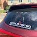 CAUTION K9 Stay Back Temperature Controlled Decal Car, Truck, Window ...