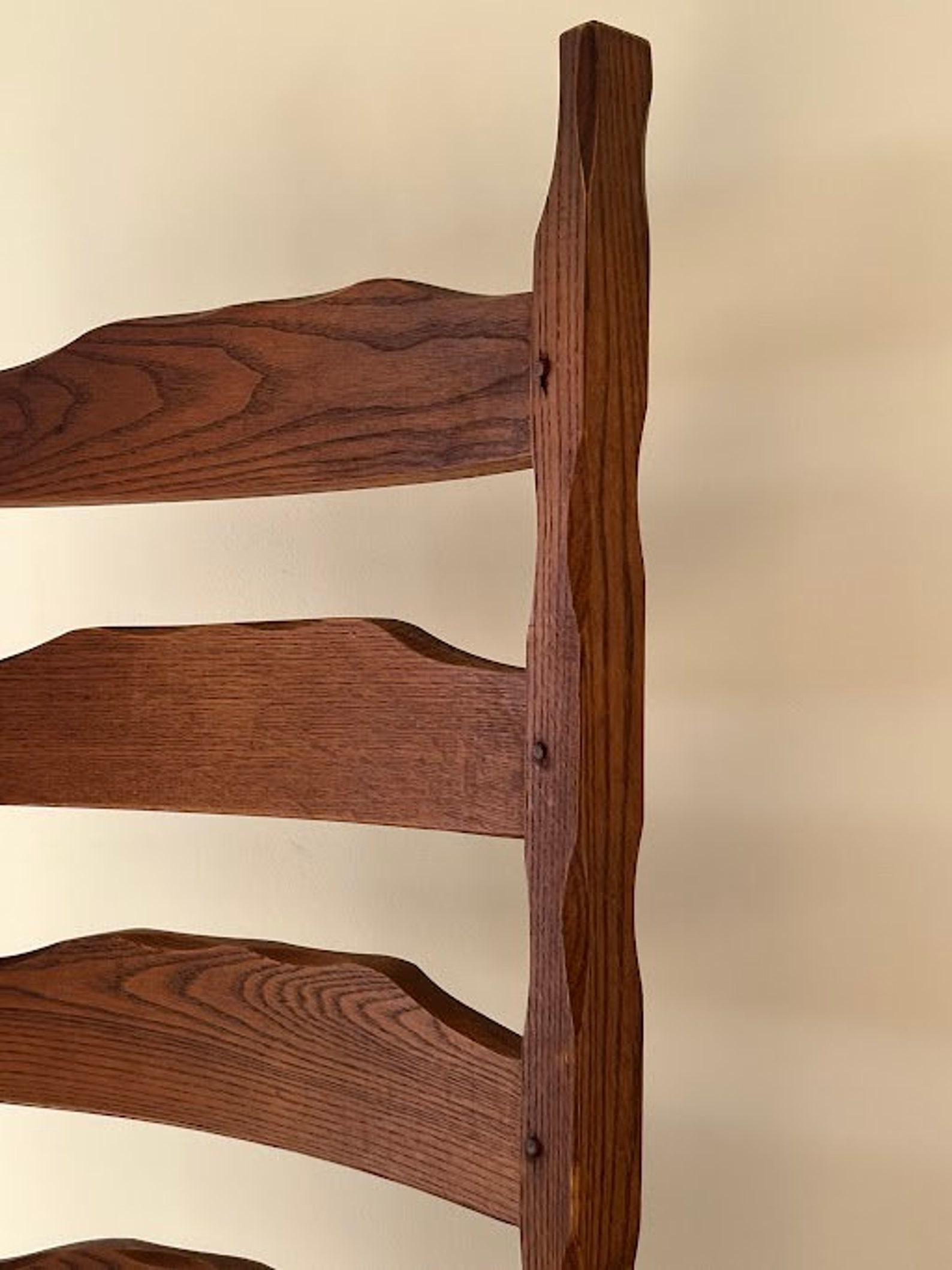 Hunt Country Solid Wood Ladder Back Chairs - Etsy