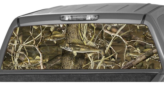 Camo Window Decals For Trucks