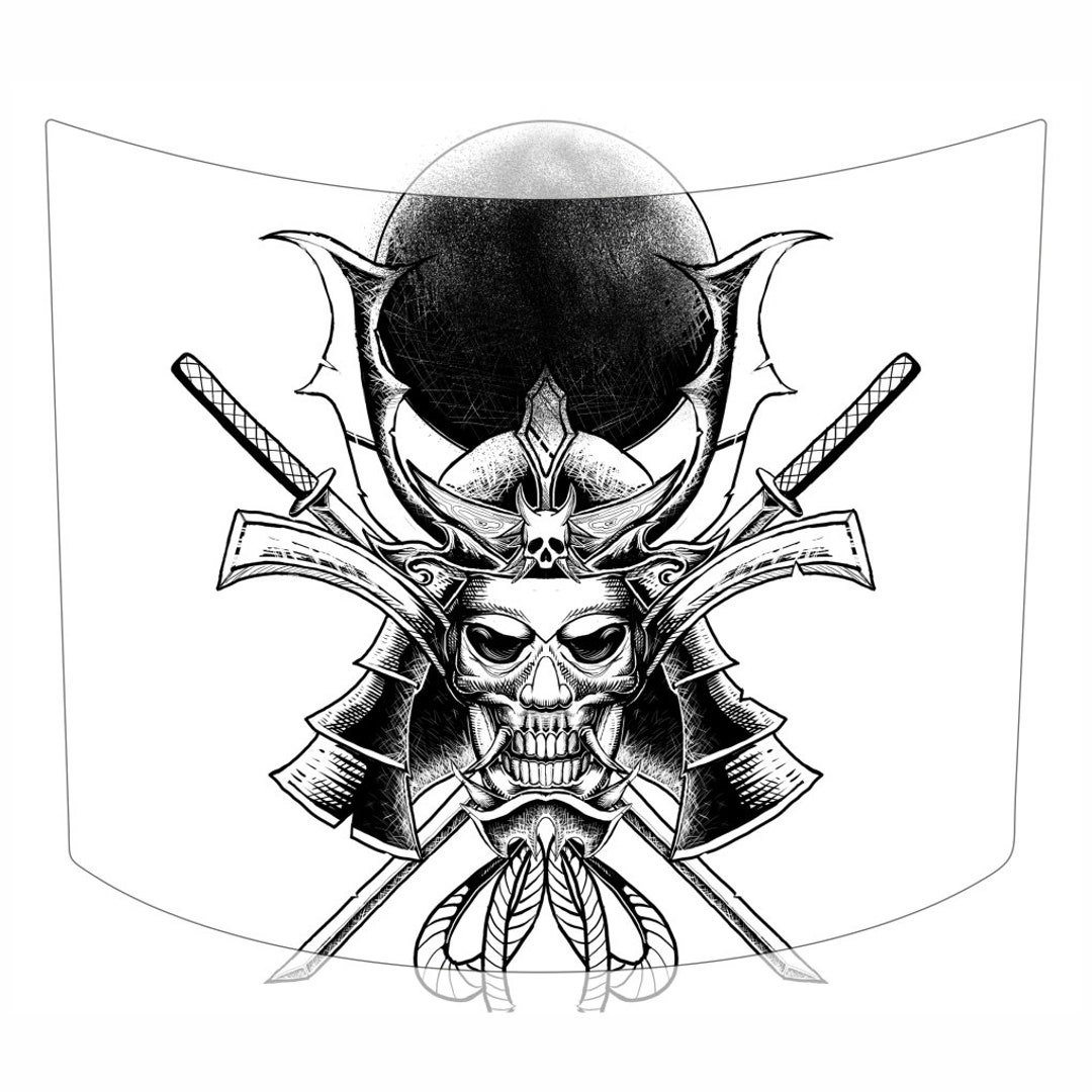SAMURAI Hood Wrap Vinyl Graphic Hood Blackout Decal Camouflage H343 - Etsy