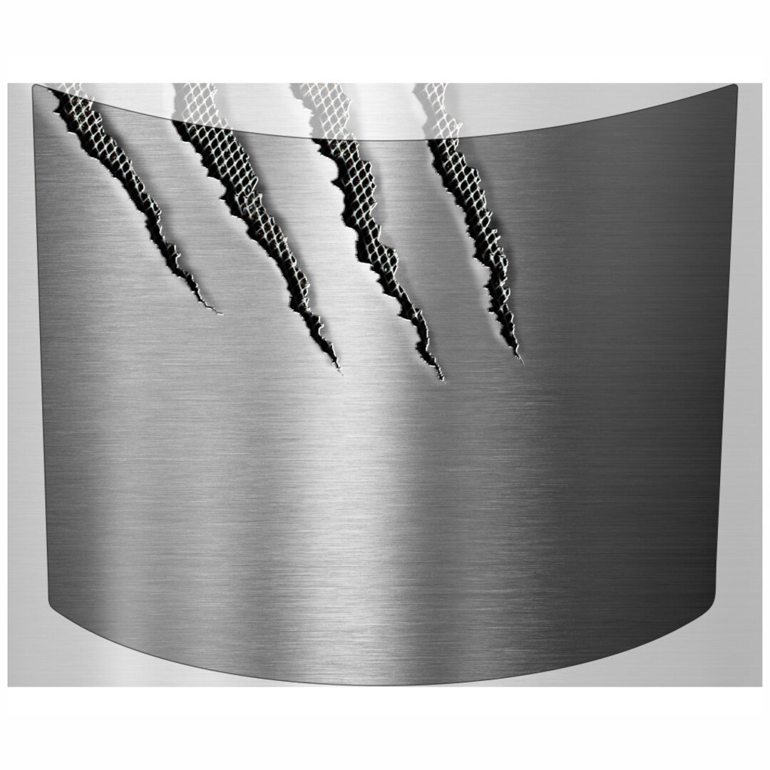 Torn Metal Hood Wrap Vinyl Graphic Hood Blackout Grey Decal H208 - Etsy
