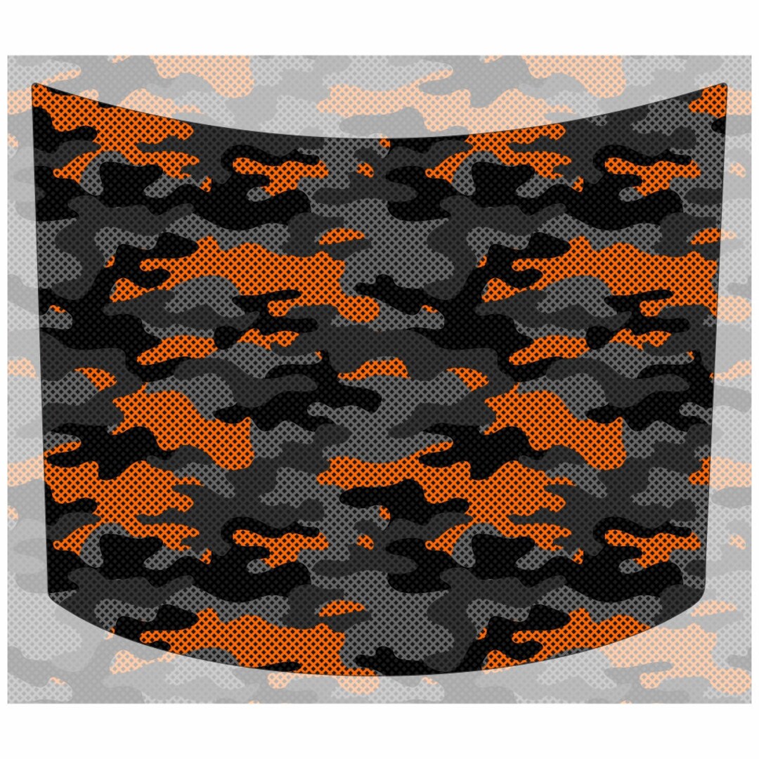 Hood Wrap Vinyl Graphic Hood Blackout Decal H187 - Etsy