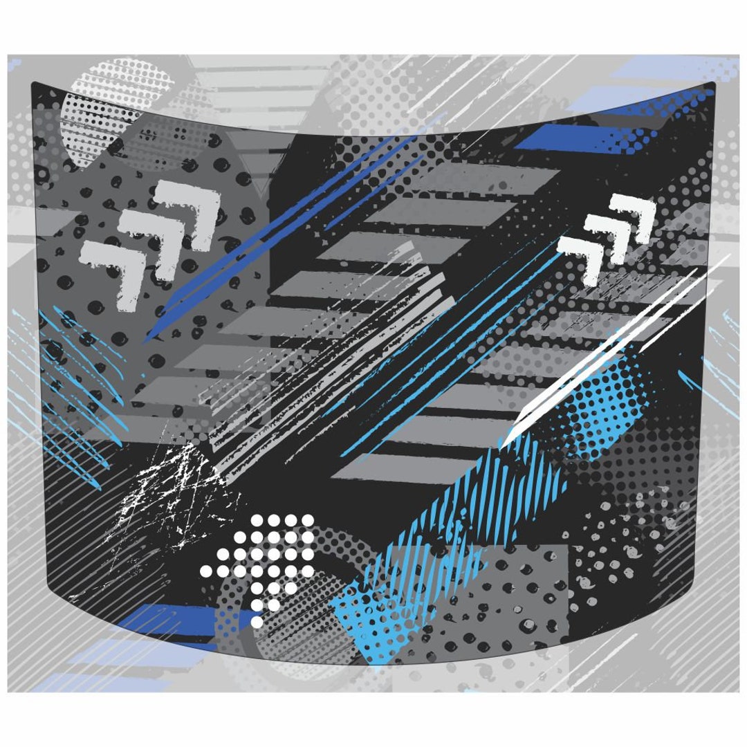 Hood Wrap Vinyl Graphic Hood Blackout Decal H154a - Etsy
