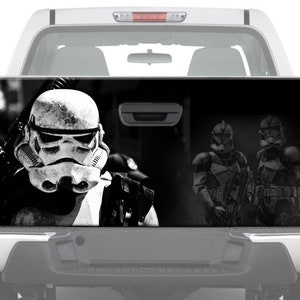 Storm Trooper 2 Star Wars Tailgate Graphic Decal Sticker Truck Pickup Wrap Etsy Canada