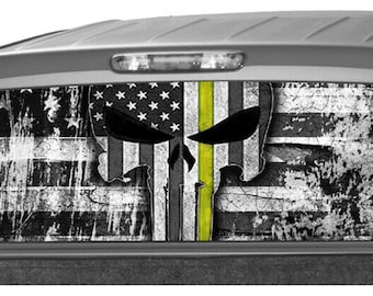 Rear Window Punisher Skull - Etsy