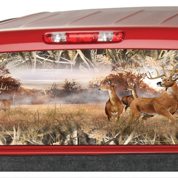 Truck Rear Window Buck Decals - Etsy