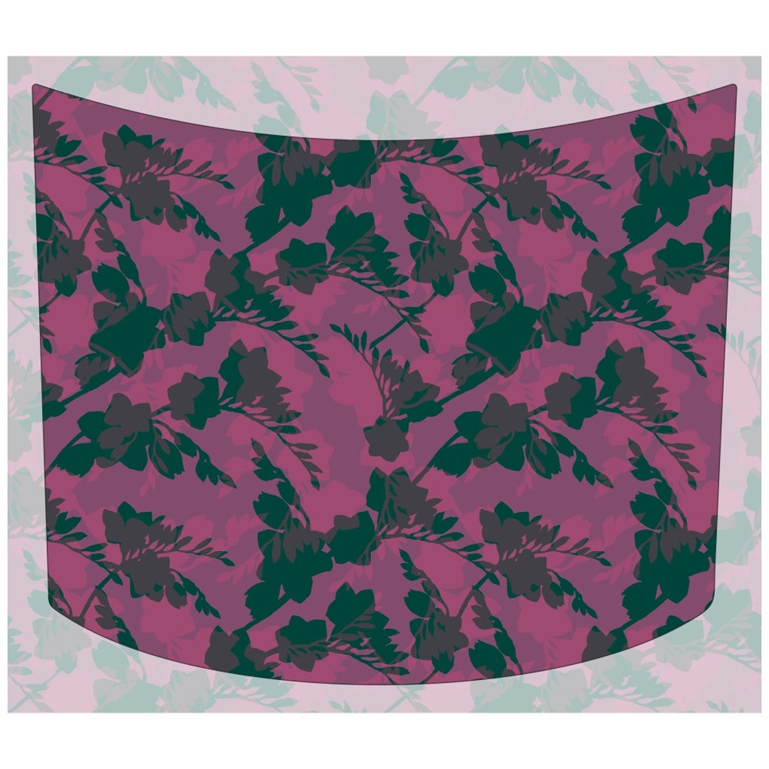 Pink Flowers Hood Wrap Vinyl Graphic Hood Blackout Decal Camouflage ...