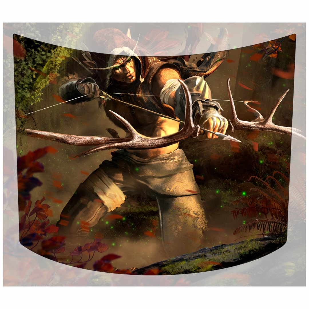 THE ARCHER Hood Wrap Vinyl Graphic Hood Blackout Decal Camouflage H313 ...