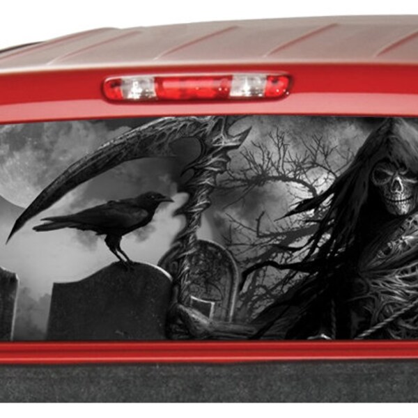 Scary Window Decal - Etsy