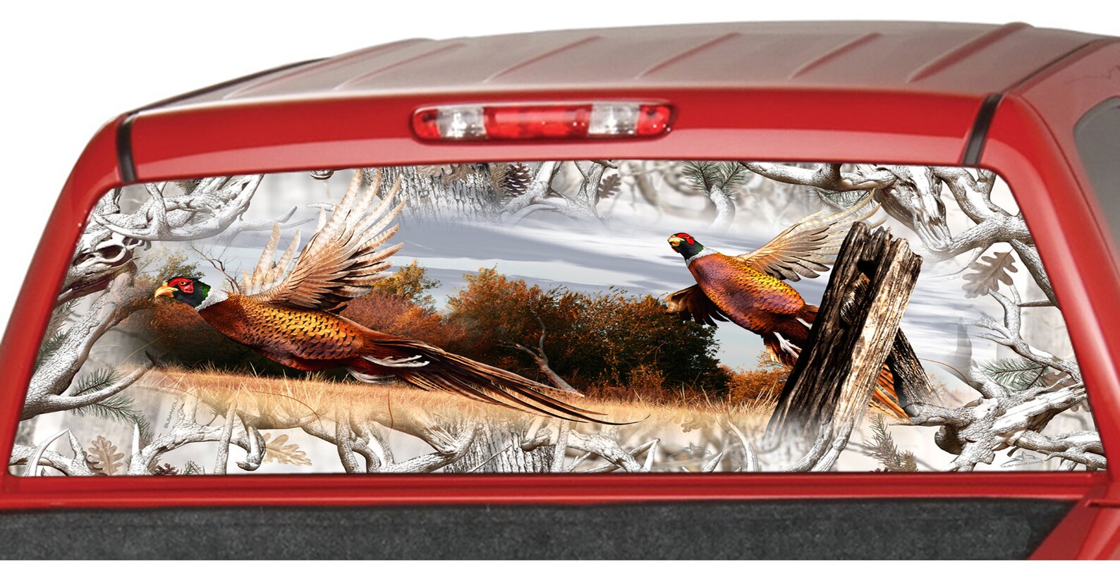 Ringneck Pheasant Hunting Rear Window Graphics Decals Snow Oak - Etsy