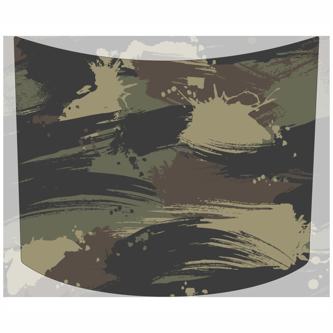 Hood Wrap Vinyl Graphic Hood Blackout Decal H109 - Etsy