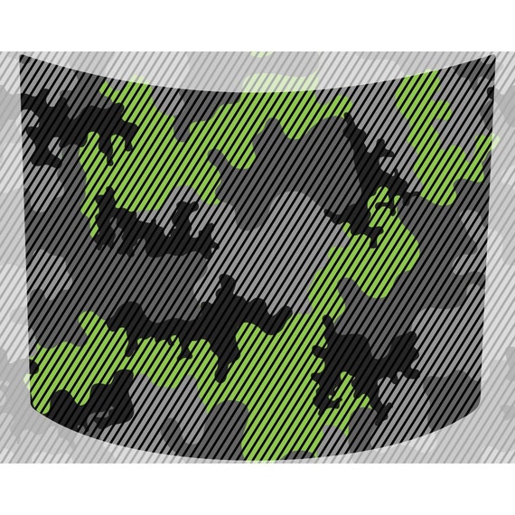 Hood Wrap Vinyl Graphic Hood Blackout Decal H062 | Etsy