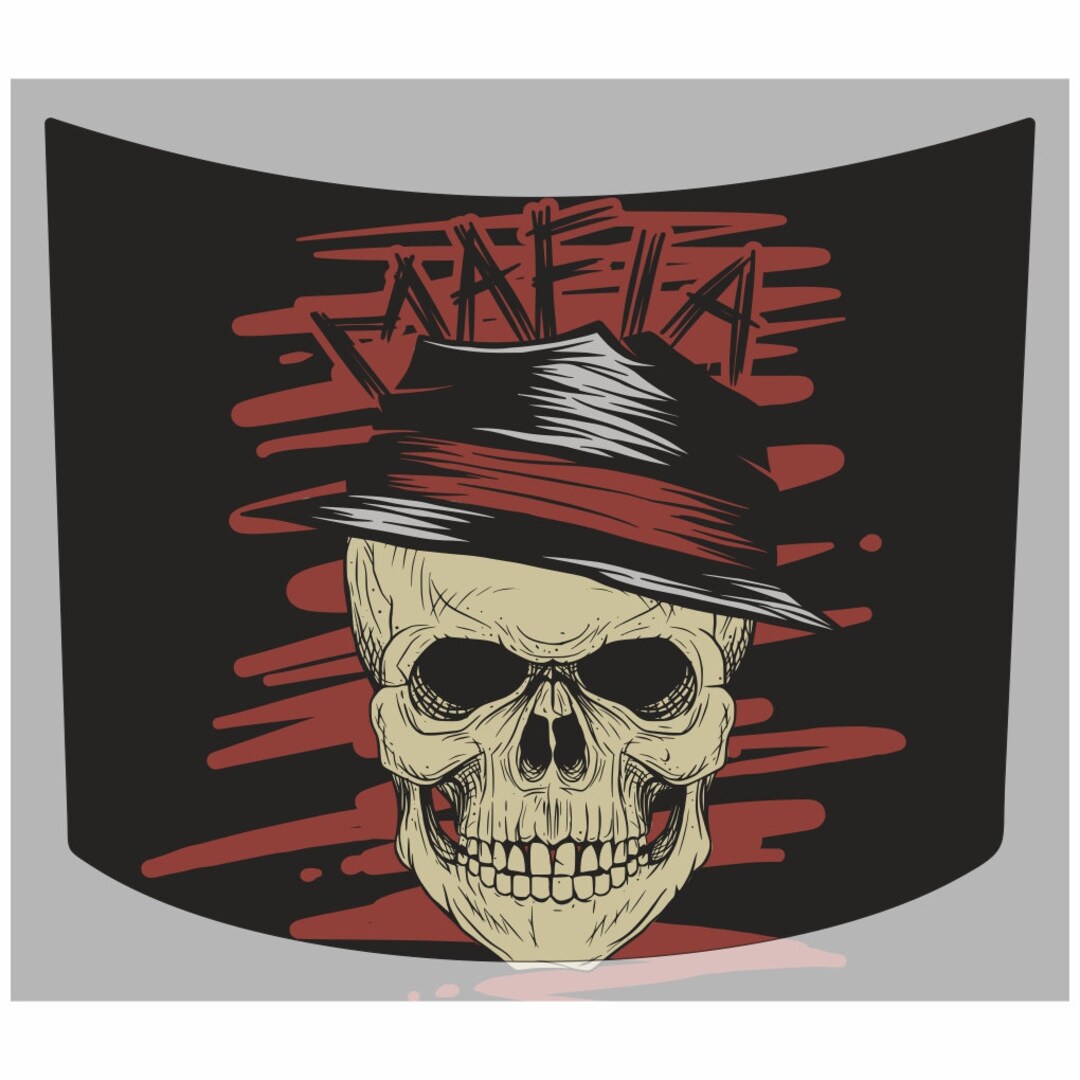MAFIA Hood Wrap Vinyl Graphic Hood Blackout Decal Camouflage H280 - Etsy